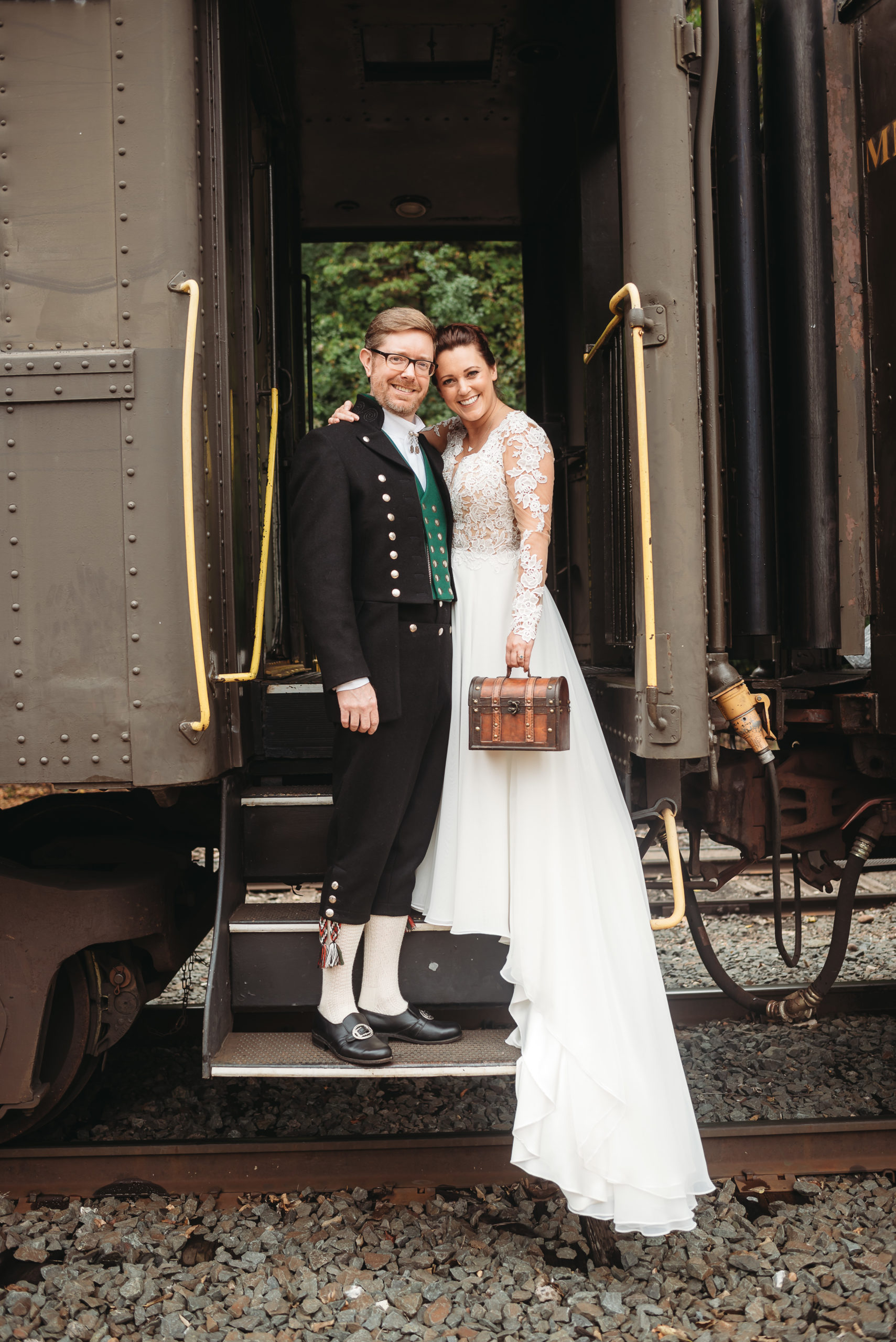 All Aboard for a Train Wedding! | Keyed Up Events