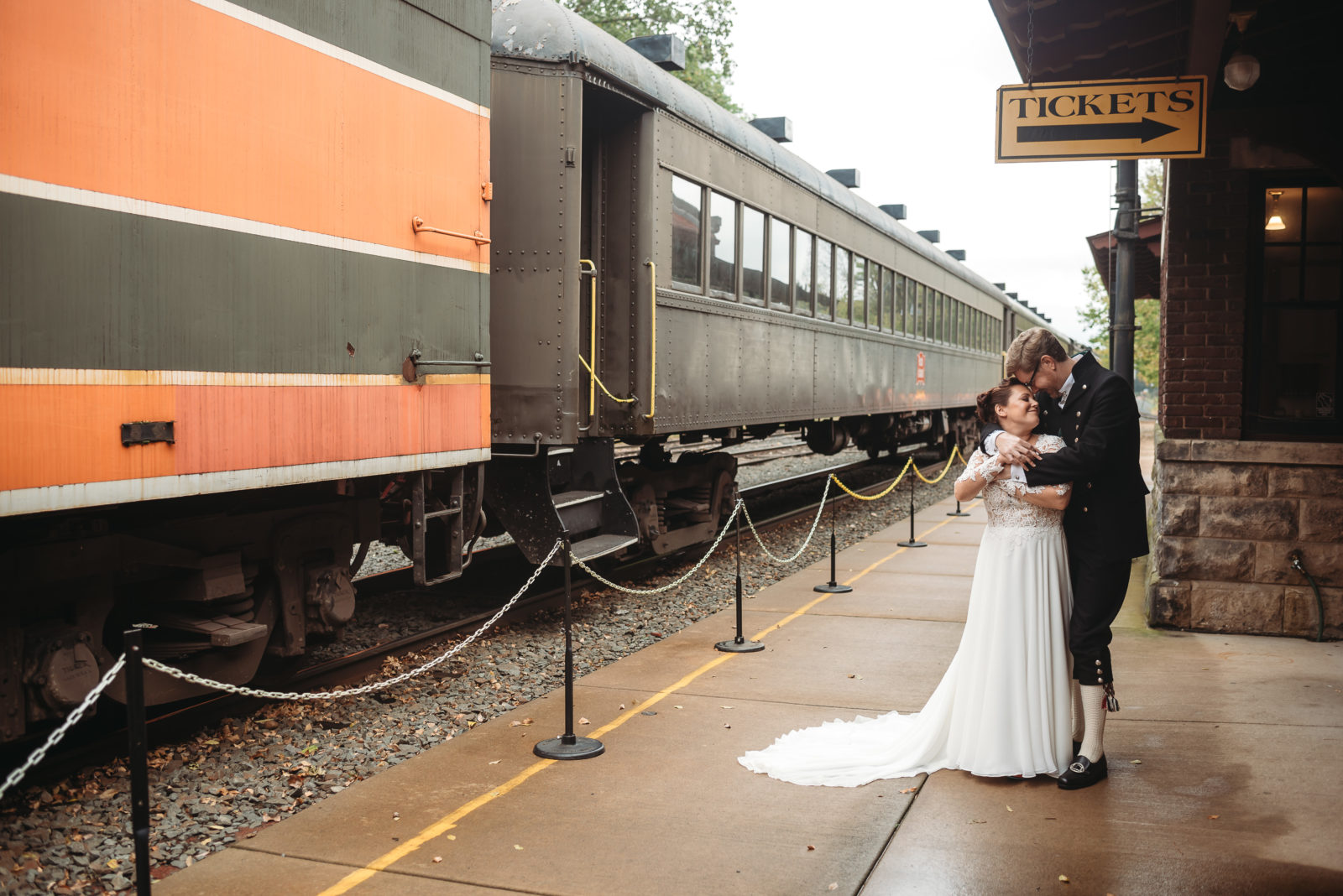 All Aboard for a Train Wedding! | Keyed Up Events